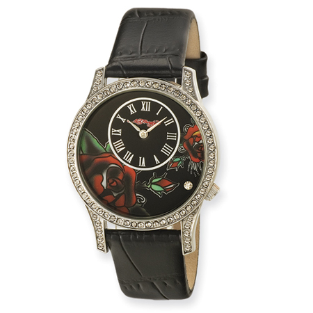 Ed Hardy Antoinette Watch - Black XWA2938 | Joy Jewelers