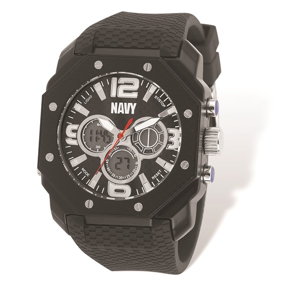 Wrist Armor US Navy Watch C28 Digital Chronograph Black Dial XWA4570