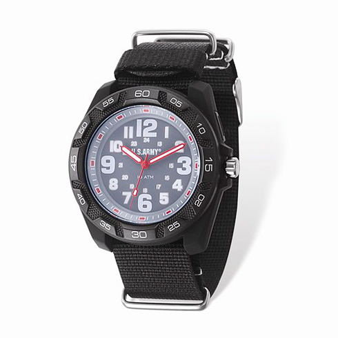 Wrist Armor US Army C42 Quartz Gray Dial Watch with Nylon Strap XWA5300