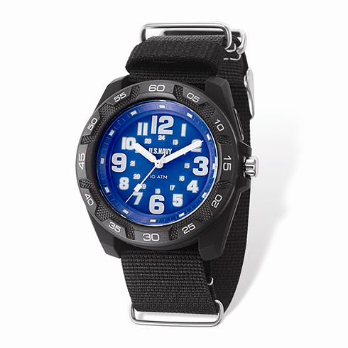Wrist Armor US Navy C42 Quartz Blue Dial Watch with Nylon Strap XWA5312