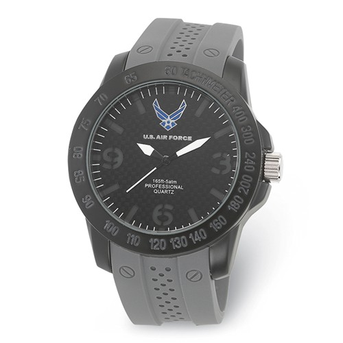 Wrist Armor US Air Force C26 Quartz Watch with Gray Silicone Strap XWA5470