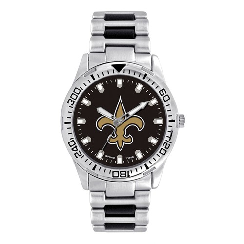 Game Time New Orleans Saints Heavy Hitter Watch XWM2567 | Joy Jewelers