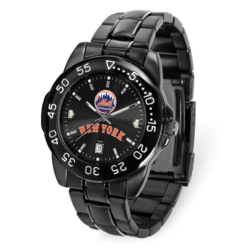 Game Time New York Mets Black Fantom Watch XWM3410 | Joy Jewelers