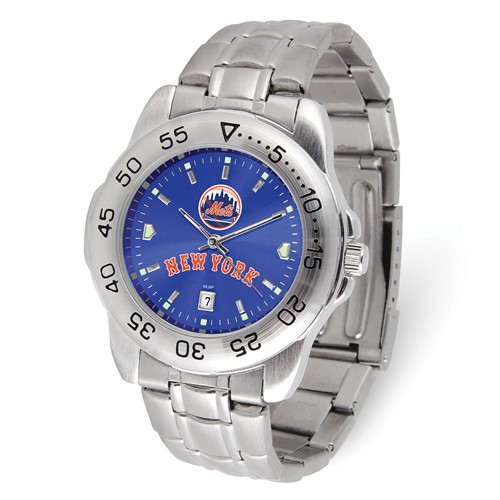 Game Time New York Mets Sport Steel Watch XWM3503 | Joy Jewelers
