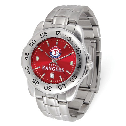 Game Time Texas Rangers Sport Steel Watch XWM3512 | Joy Jewelers