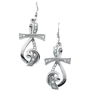 Sterling Silver Sing for Joy™ Earrings JJR16575_SS