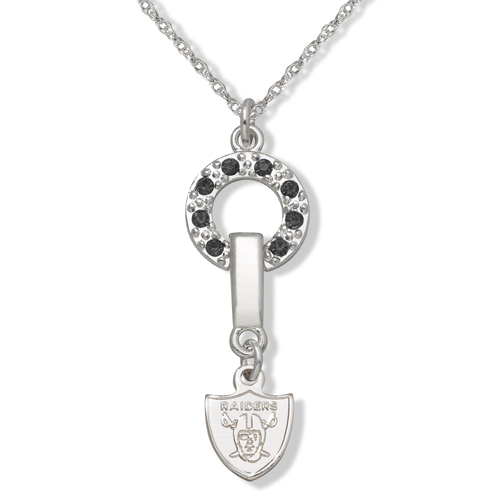Oakland Raiders MVP Necklace RAI066N-CR | Joy Jewelers