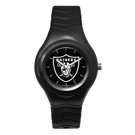 Oakland Raiders Shadow Black Sports Watch RAI112 | Joy Jewelers