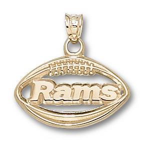 St. Louis Rams NFL Football Pendant JJNFL20795 | Joy Jewelers