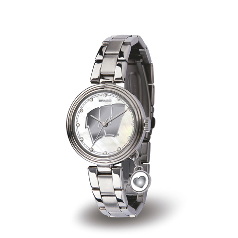 Wisconsin Badgers Charm Watch WTCHA450101 | Joy Jewelers