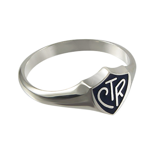 Black Classic CTR Ring - Sterling Silver C00213 | Joy Jewelers