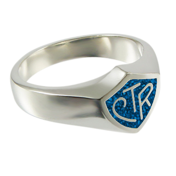 Sparkle Large CTR Ring - Sterling Silver C20314 | Joy Jewelers