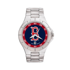 Boston Red Sox Mens Stainless Pro II Watch RSO117 | Joy Jewelers