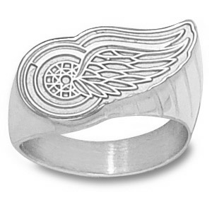Sterling Silver Detroit Red Wings Men's Ring RWI006GR-SS
