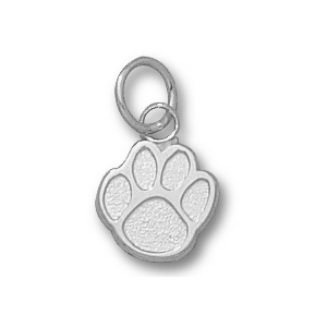 Sterling Silver 3/8in Sam Houston State University Paw Charm SHS011-SS