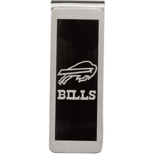 Stainless Steel Buffalo Bills Money Clip JJ24654 | Joy Jewelers