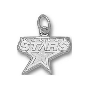 3/8in Sterling Silver Dallas Stars Logo Charm STA004-SS | Joy Jewelers
