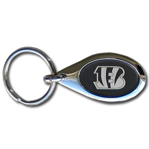 Cincinnati Bengals NFL Oval Key Chain FKC010O | Joy Jewelers