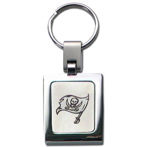 Tampa Bay Buccaneers NFL Square Key Chain FKC030S | Joy Jewelers