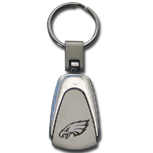Philadelphia Eagles NFL Etched Key Chain FKC065 | Joy Jewelers