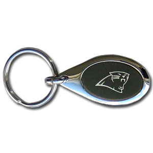 Carolina Panthers NFL Oval Key Chain FKC170O | Joy Jewelers