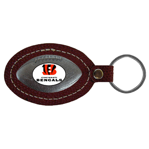 Cincinnati Bengals NFL Leather Key Chain FLK010PD1 | Joy Jewelers