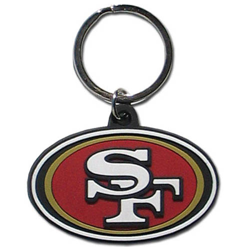 San Francisco 49ers NFL Key Chain FPK075 | Joy Jewelers