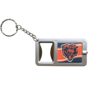 Chicago Bears Flashlight Key Chain SFK005FL | Joy Jewelers