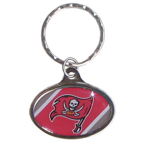 Tampa Bay Buccaneers Chrome Key Chain SFK030CO | Joy Jewelers