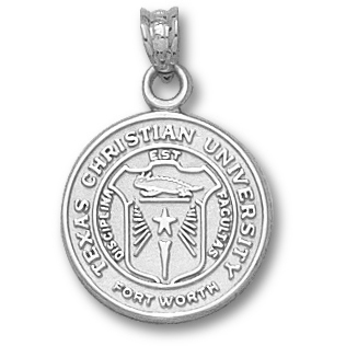 Sterling Silver 5/8in TCU Seal Pendant TCU003-SS | Joy Jewelers