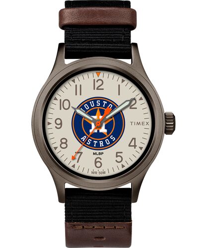 Timex Houston Astros Clutch Watch TWZBASTMBYZ | Joy Jewelers