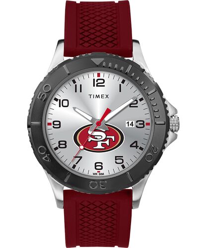 Timex San Francisco 49ers Gamer Watch TWZFFORMGYZ | Joy Jewelers