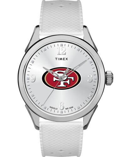 Timex San Francisco 49ers Athena Watch TWZFFORWBYZ | Joy Jewelers