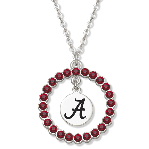 18in University of Alabama Spirit Necklace UAL067N-CR | Joy Jewelers