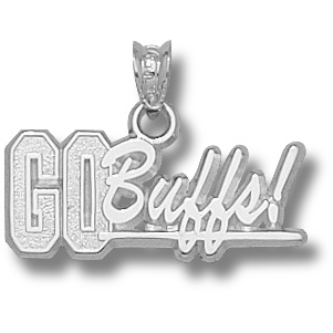 Sterling Silver University of Colorado Go Buffs Pendant UCO016-SS