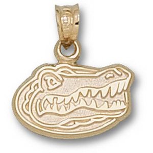 10kt Yellow Gold 3/8in Florida Gators Logo Pendant UFL005-10K
