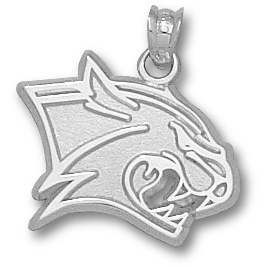 Sterling Silver 5/8in New Hampshire Wildcat Pendant UNH021-SS