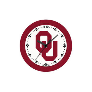 Oklahoma Sooners Wall Clock UOK400 | Joy Jewelers