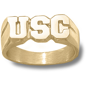USC Gamecocks Men's Ring 14k Gold USO016GR | Joy Jewelers