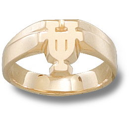 14kt Yellow University of Texas UT Ladies Ring UTX011LR | Joy Jewelers