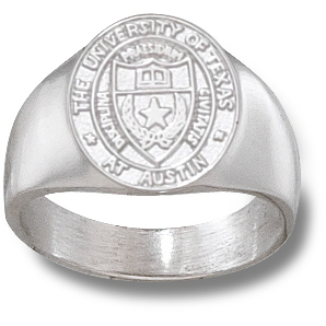 Sterling Silver University of Texas Ring UTX018GR-SS | Joy Jewelers