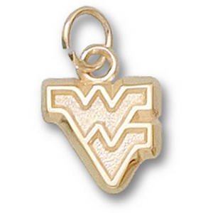 West Virginia Mountaineers 3/8in 10k Charm WVU004-10K | Joy Jewelers