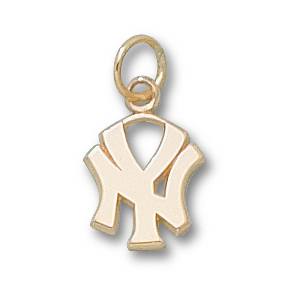 New York Yankees 7/16in 10k NY Charm YAN009-10K | Joy Jewelers