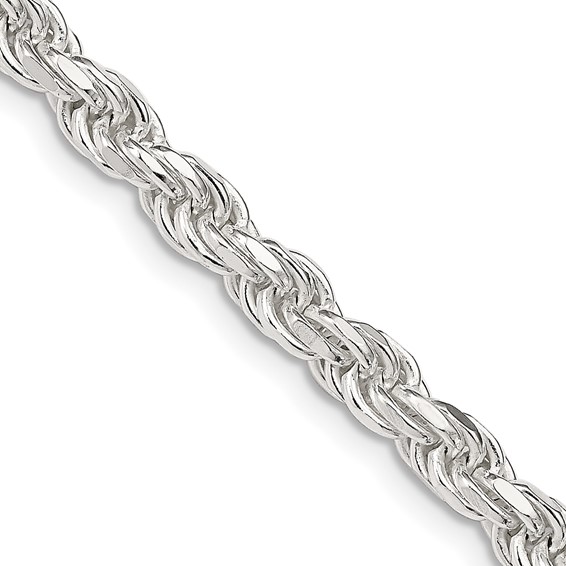 Sterling Silver 24in Rope Chain 4.75mm QDC100-24 | Joy Jewelers
