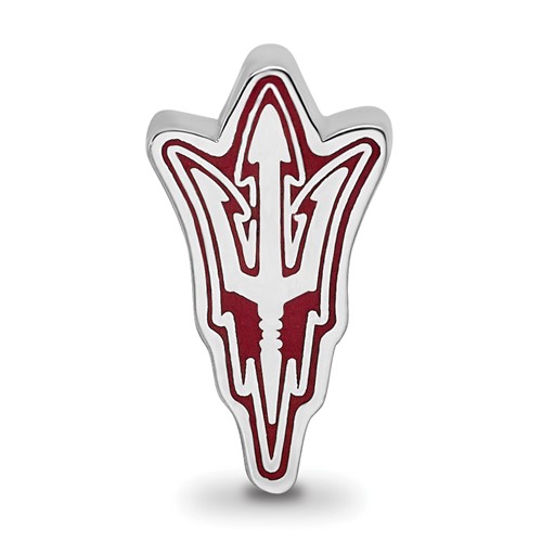 Sterling Silver Arizona State University Pitchfork Bead SS500AZS
